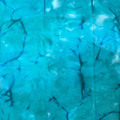 ONE YARD Tie Dye Aqua Cyan Blue Cotton Fabric - Quilt, Craft, Sew | eBay