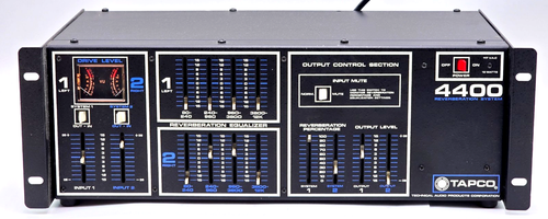Tapco 4400 Rack Mount Reverberation Spring Reverb System 1970s | eBay