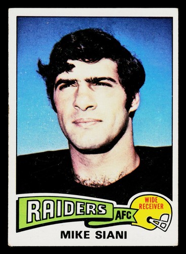 1975 Topps Football Card #151 Mike Siani | eBay