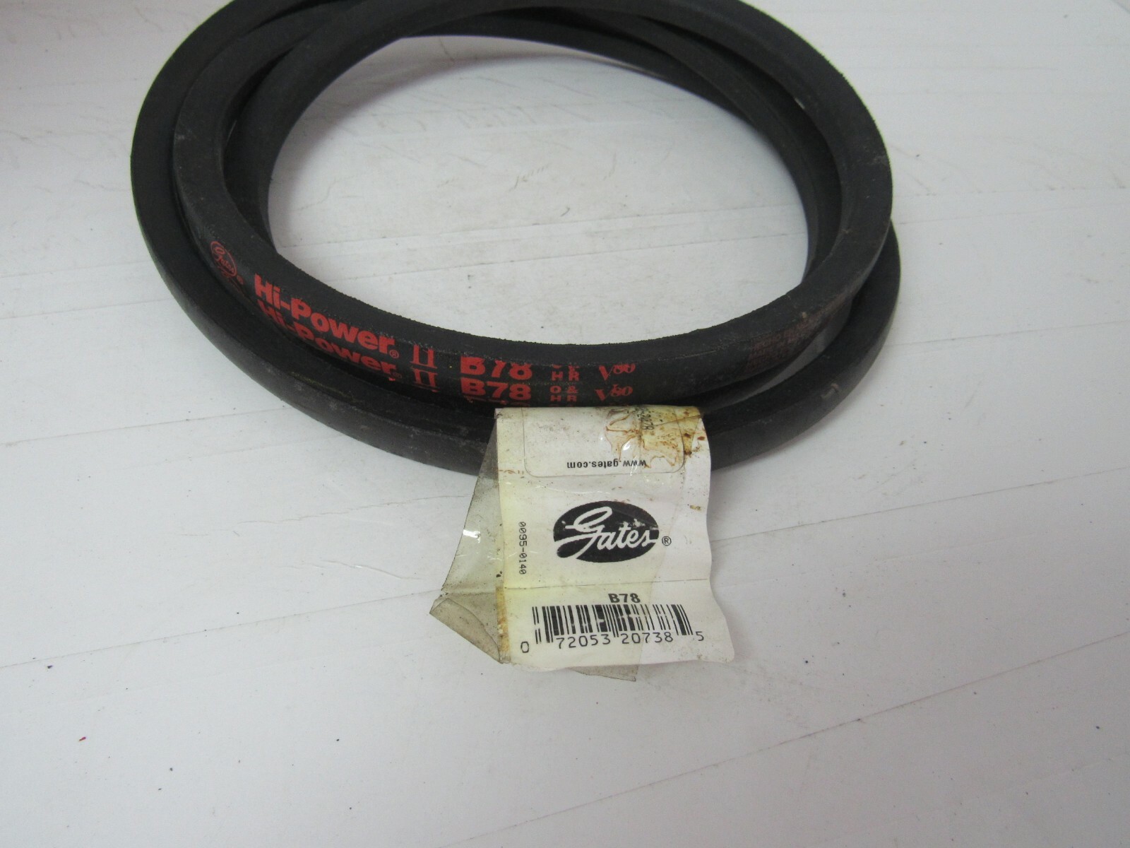 GATES B78 HI-POWER II V-BELT | eBay