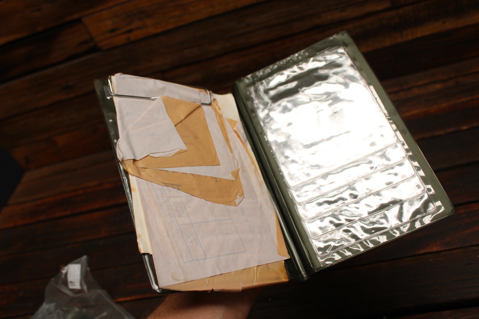 Vintage 1972 Military Army Folder Receipt book Pilot Telephone Phone ...