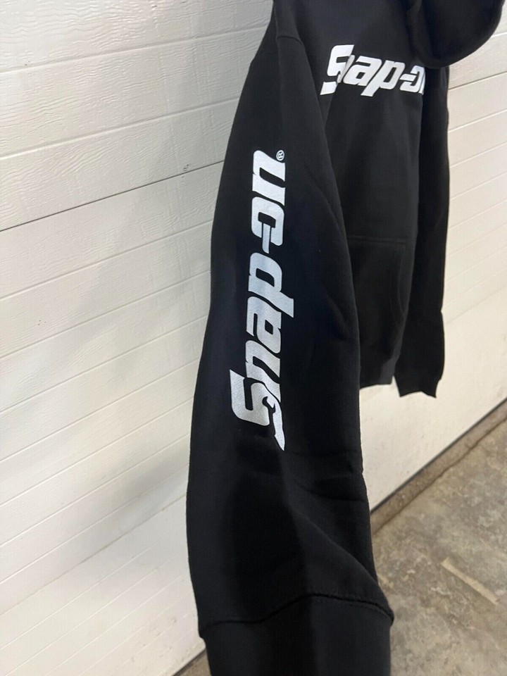 Snap On Licensed Adult Black Pullover Hooded Sweatshirt Hoodie | eBay
