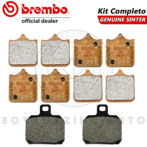 KIT PASTICCHE FRENO ANTERIORI POSTERIORI TRIUMPH SPEED TWIN ABS 1200 ...