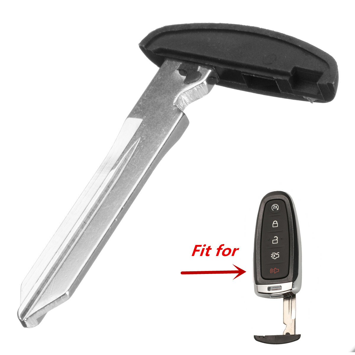 For Ford Edge Explorer Escape Flex Focus Insert Smart Key Blank Blade ...