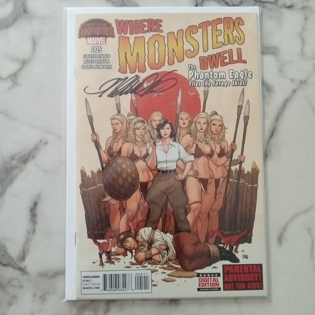 FRANK CHO Signed WHERE MONSTERS DWELL #5 | eBay