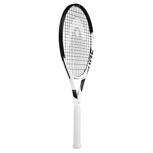 HEAD Metallix Attitude White Tennis Racket - Pre-Strung Adult Tennis ...