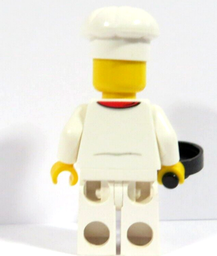 LEGO Chef Cook Baker Minfigure Man Boy & Frying Pan | eBay