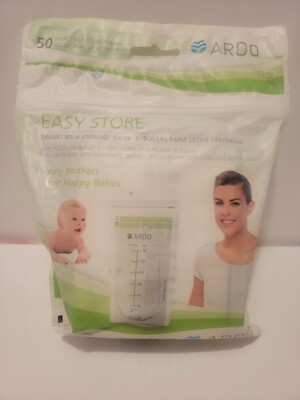 Ardo Medical Easy Store | 50 Breast Milk Storage Bags Pre-Sterilized (2 ...