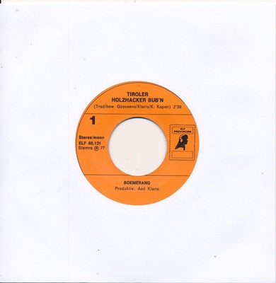 Boemerang - Tiroler Holzhacker Bub'n - LC Single 7" Vinyl 108/11 | eBay.de