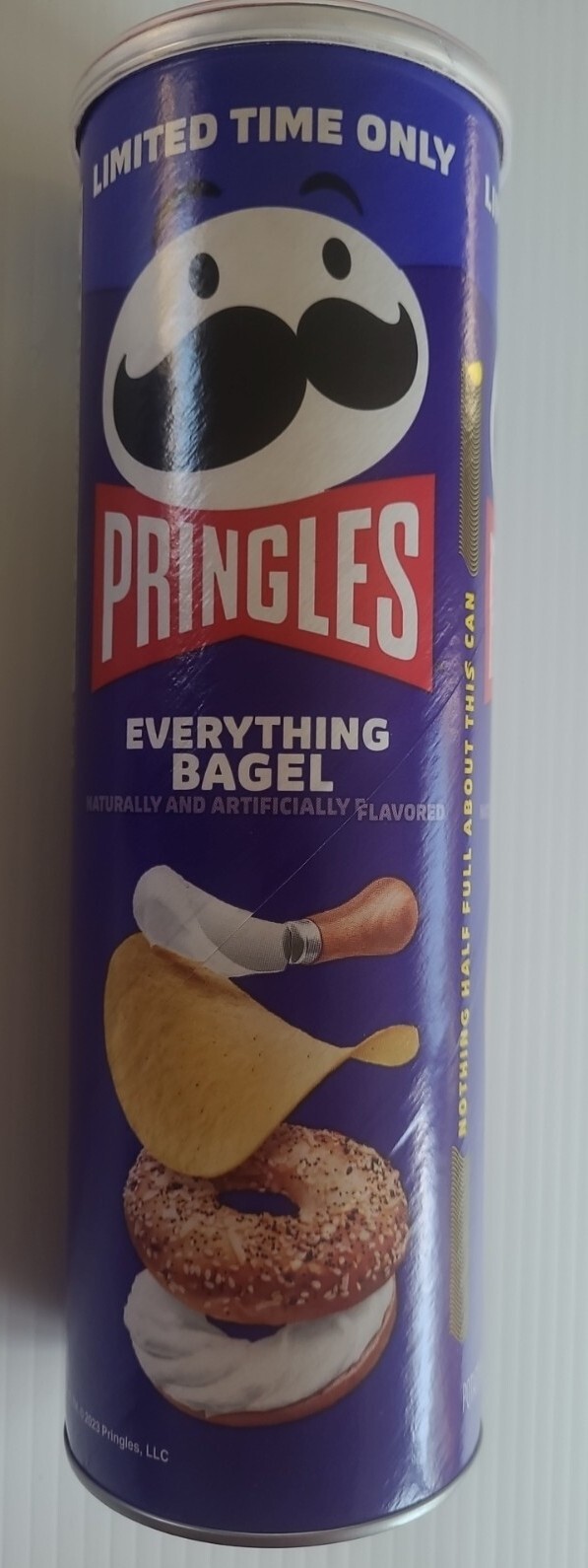 Everything Bagel Pringles Sealed Flavored LIMITED EDITION 5.5 OZ 2 Cans ...