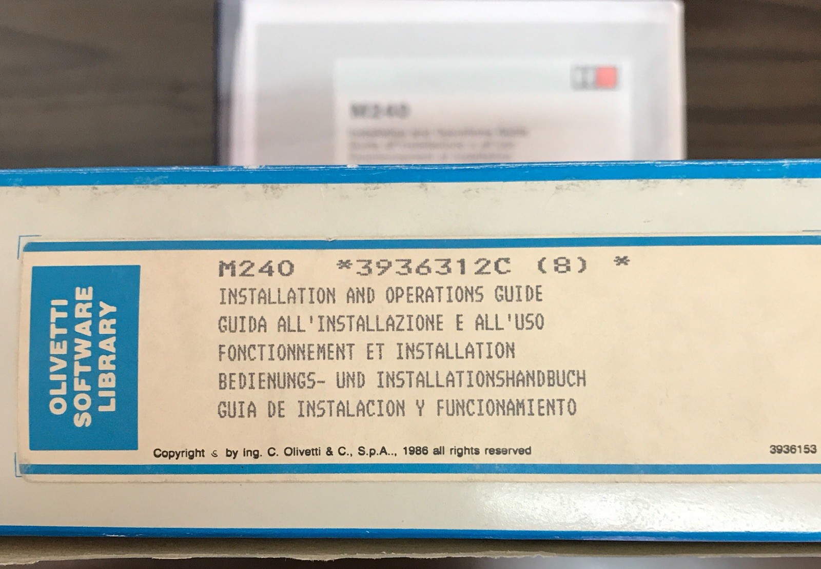 Olivetti M240 | eBay