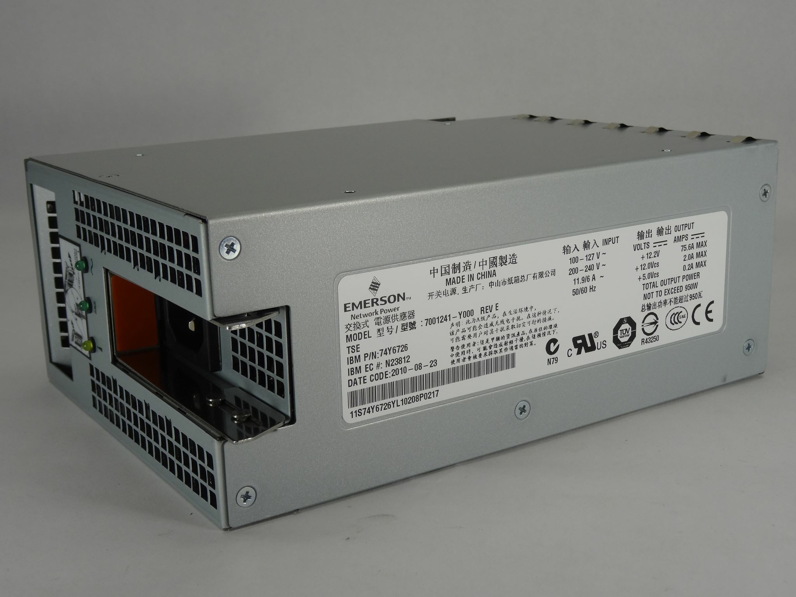 IBM 74Y6726 950W AC POWER SUPPLY | eBay