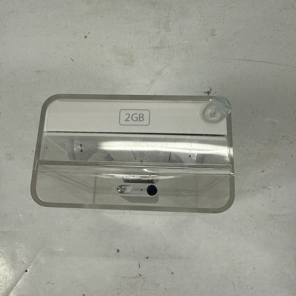 NOS Apple iPod Shuffle 3rd Generation Silver A1271 (2 GB) | NEW SEALED ...