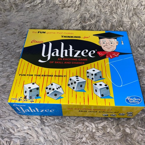 Yahtzee Classic Edition / Vintage Hasbro Game Box Edition - New, Open ...