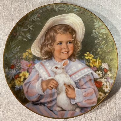 "Easter Morning” April “1985” 4th Issue Childhood Almanac Collectable ...