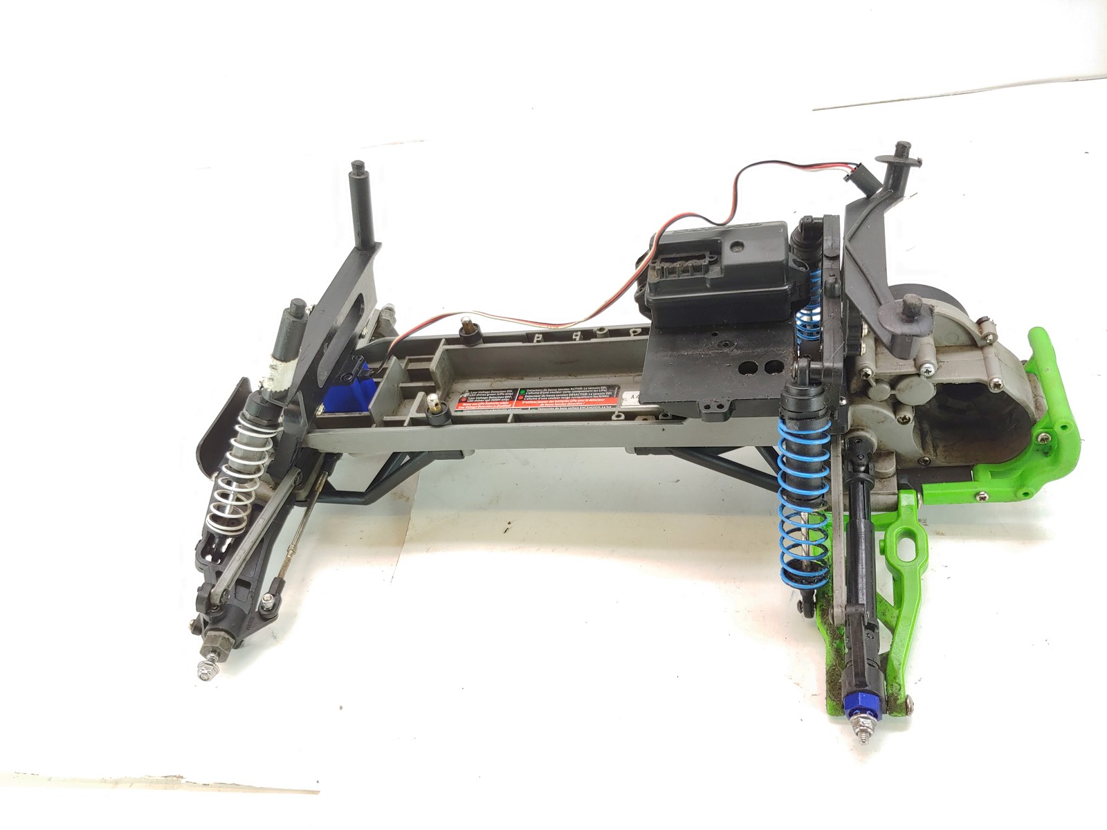 Traxxas Stampede 2wd 1/10 Monster Truck Roller Slider Chassis w/ Servo ...