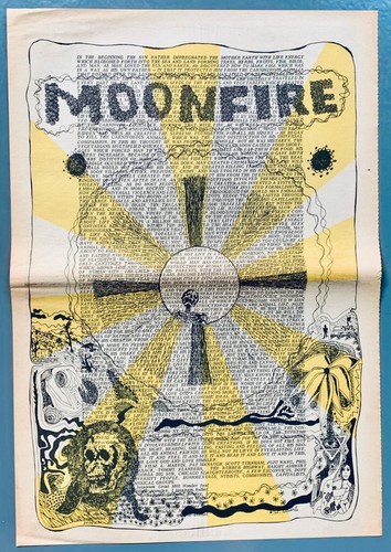 MOONFIRE original 1968 ADVERT LEWIS BEACH MARVIN III Woodstock ...