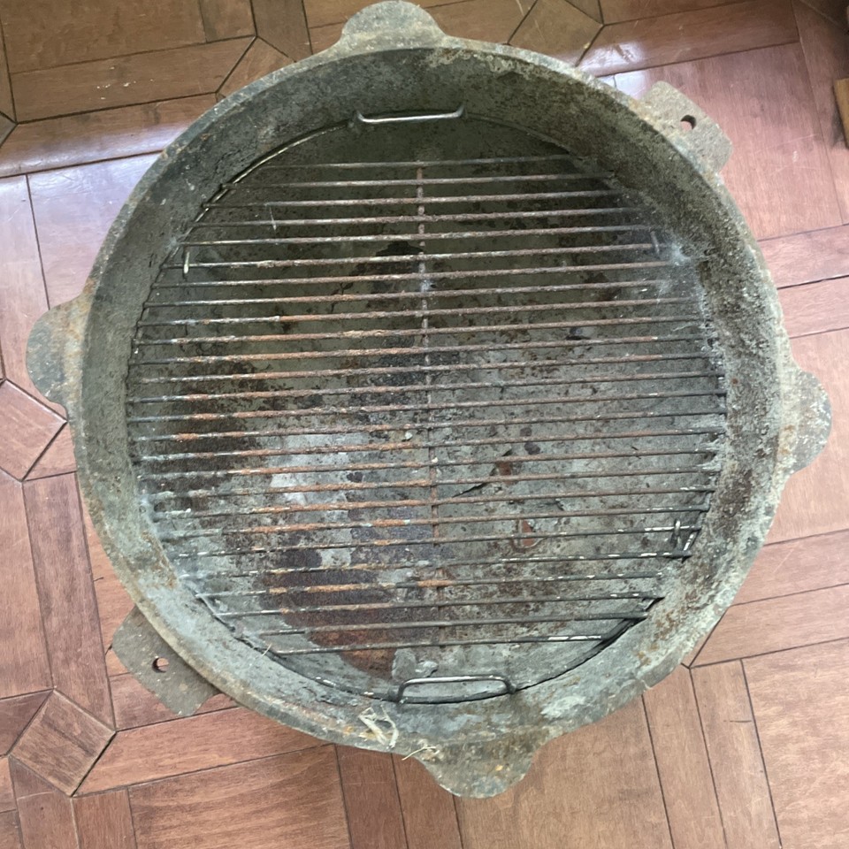 Vintage Cook N Kettle Cast Iron 3-Legged Pot Cauldron Kettle Grill | eBay