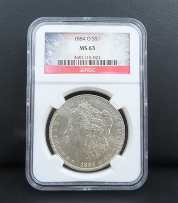 1884 O NGC MS63 Morgan Silver Dollar | eBay