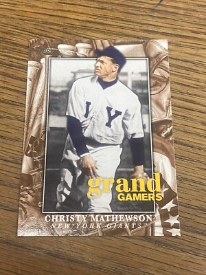 2024 Series 1 Grand Gamers #GOG-23 Christy Mathewson New York Giants | eBay