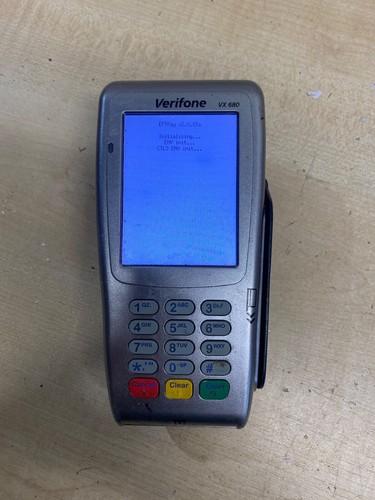 Verifone VX680BT-WIFI Handheld Cordless Card Reader Terminal - READ ...