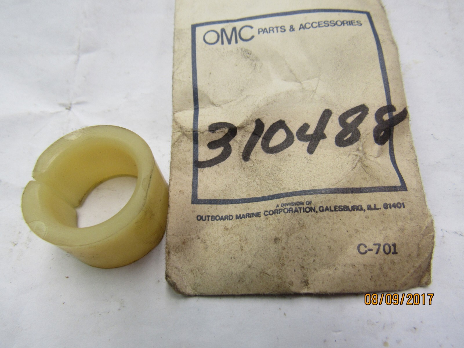 NEW OEM OMC JOHNSON EVINRUDE BUSHING 310488 | eBay