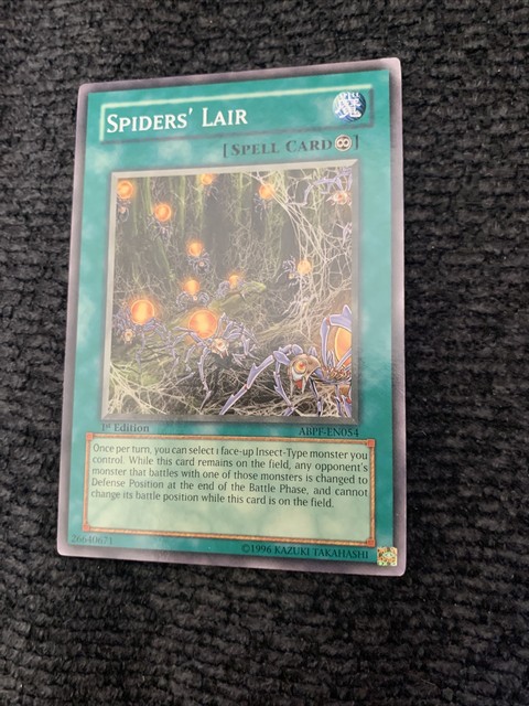 Yu-Gi-Oh! TCG Spiders' Lair Absolute Powerforce ABPF-EN054 1st Edition ...