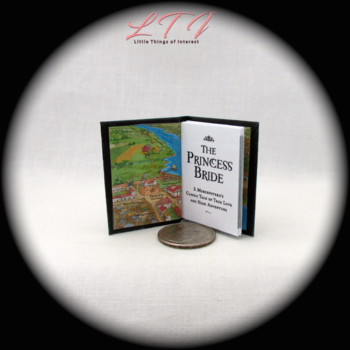 1:6 Scale THE PRINCESS BRIDE Miniature Readable Book Fairy Tale | eBay