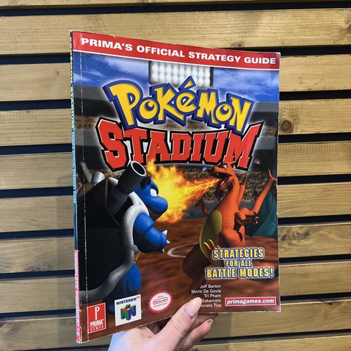 Pokemon Stadium Nintendo 64 2000 Millennium Prima Games Magazine ...