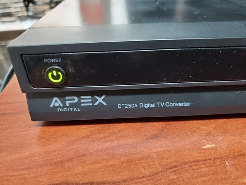 Apex DT250A Digital TV Converter Box with Analog Pass Through & Remote ...