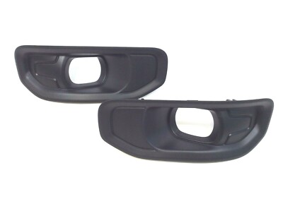 2019-2020 Ram 1500 Front LH RH Driver Passenger Fog Lamp black Bezel ...