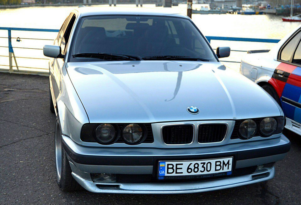 BMW E34 front lip spoiler bamper pad splitter best quality M-tech ...
