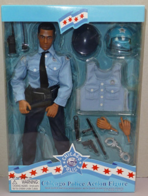 11 1/2" Chicago Police Action Figure New in Box w/Accessories, Hispanic ...