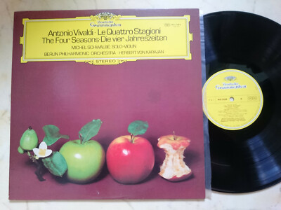Vivaldi The Four Seasons SCHWALBE/KARAJAN *JAPAN VINYL DGG PRESSING*NM ...