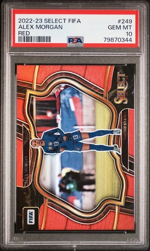 Alex Morgan 2022-23 Select FIFA Field Level Red Prizm SP #249 PSA 10 | eBay