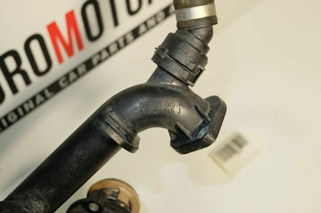 AUDI A6 S6 A7 Coolant hose Kühlmittelschlauch 06E121045AB thermostat ...