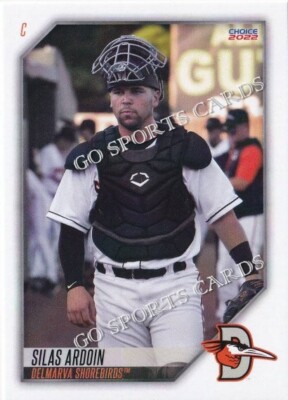2022 Delmarva Shorebirds Silas Ardoin RC Rookie Baltimore Orioles | eBay