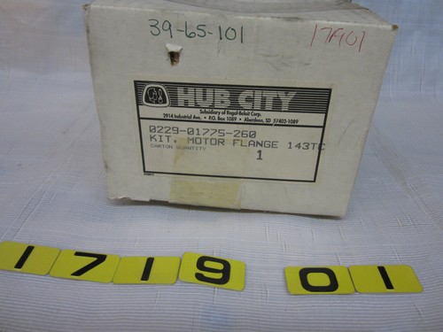 HUB CITY 0229-01775-260 MOTOR FLANGE KIT 143TC | eBay