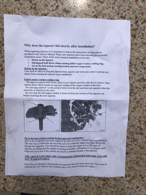 International 1878285C91 Ford Powerstroke 6.0l Injector Kit for sale ...