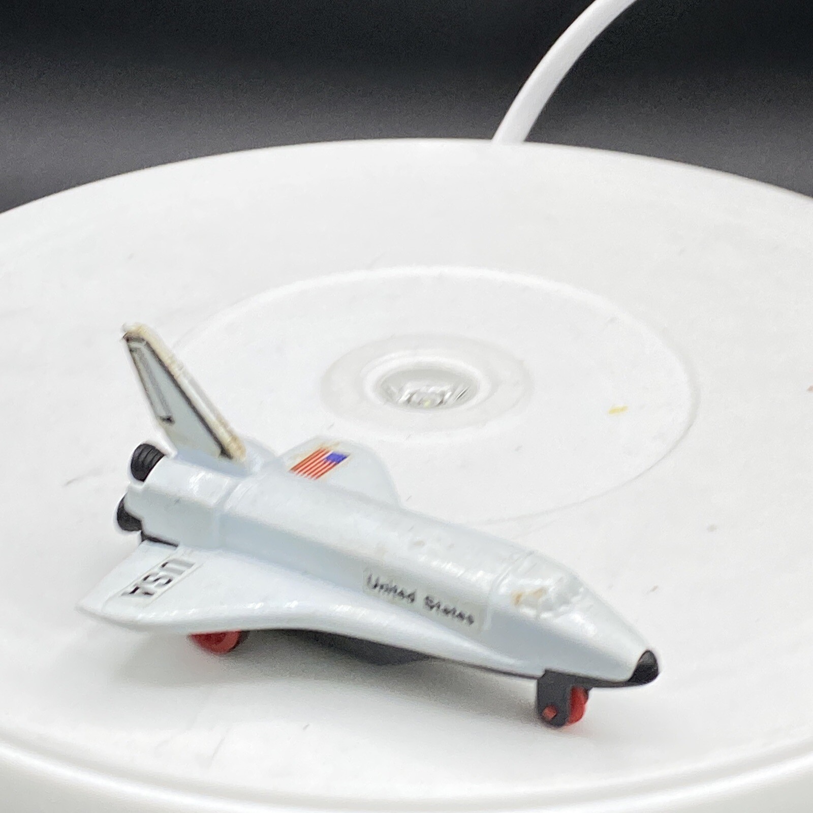 USA Space Shuttle metal pull back toy WORKS! Vintage | eBay