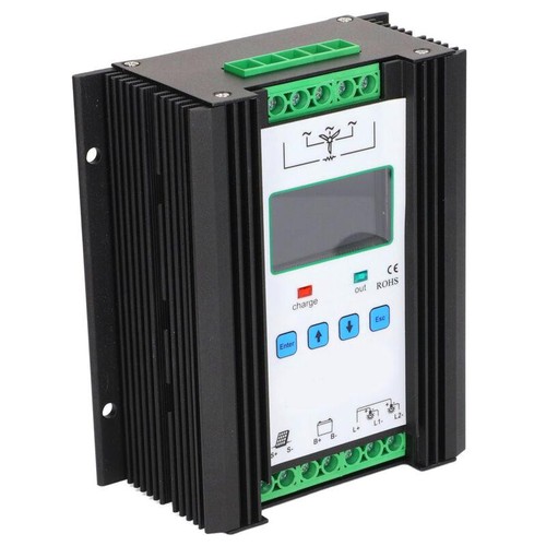 Smart Wind Solar Hybrid Regulator 12V 24V Digital Controller Eco Energy ...