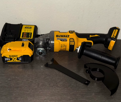 DeWalt DCG414 18V Max XR Brushless Angle Grinder125mm, 8800 RPM Metal ...