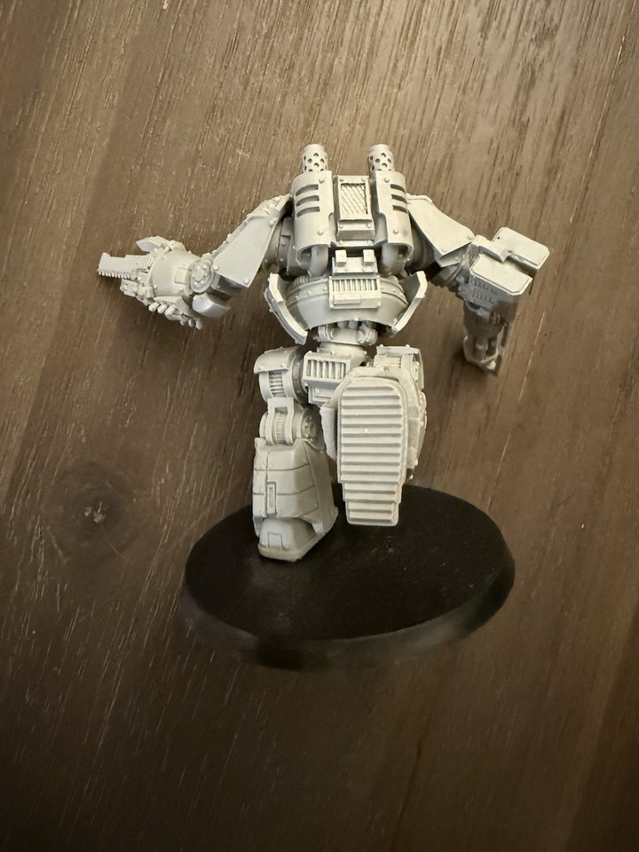Forge World Death Guard Contemptor Dreadnought With Assault Cannon And ...