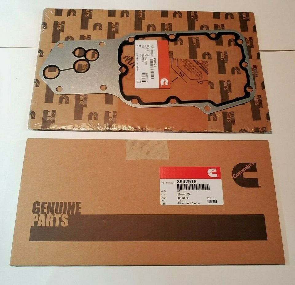 STORM Oil Cooler Gasket SET Cummins ISB Encore 5.9 6BT 24V 98-02 ...