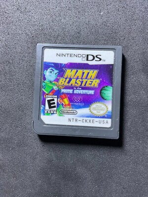Math Blaster in the Prime Adventure (Nintendo DS, 2009) Pre-Owned ...