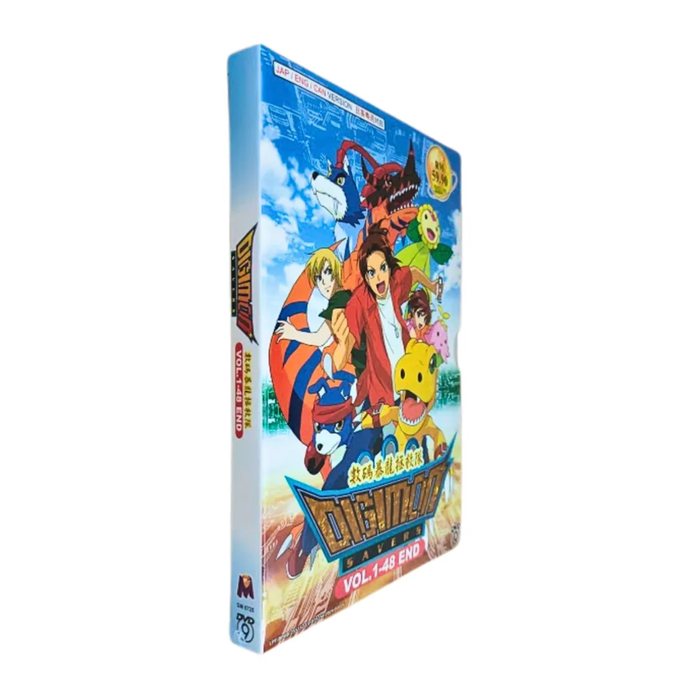 Digimon Savers/Data Squad Complete DVD Anime English Dub (Episode 1-48 ...