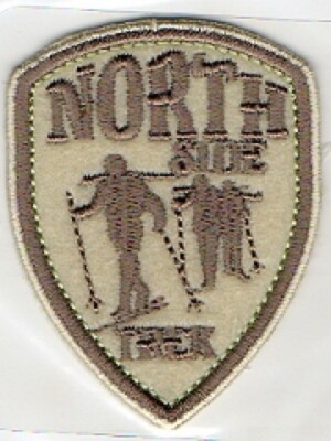Craft Factory Patch Motif Northside Trek Shield | eBay UK