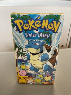 POKÉMON WATER BLAST VHS MOVIE SEALED PIONEER VIZ VIDEO 13023126039| eBay