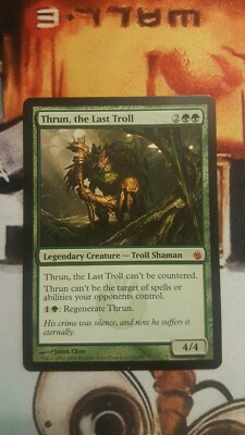 Thrun The Last Troll Magic The Gathering MTG Card - MBE - Cheap ...