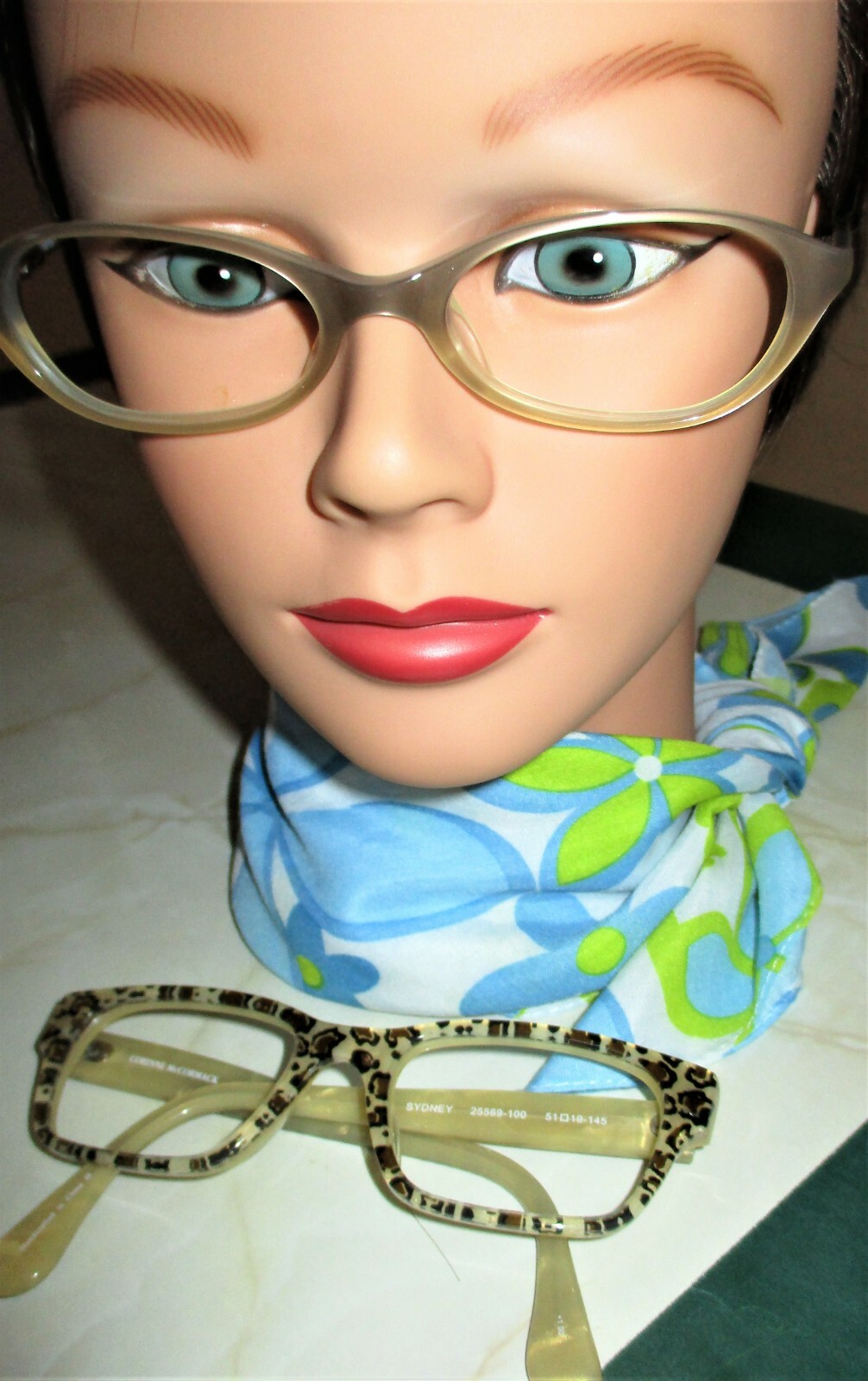 Corinne McCormack Eyeglass Frame Lot: Sydney 51.19.145 & Nora 50.17.140 ...